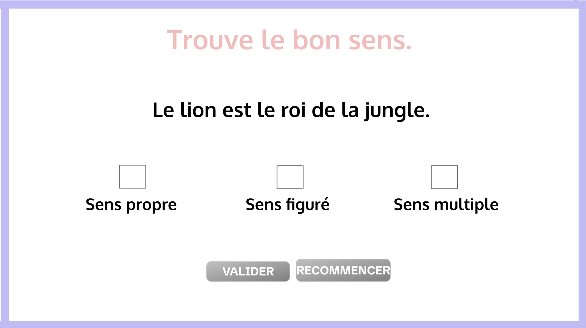 Français – Plaisir d'apprendre